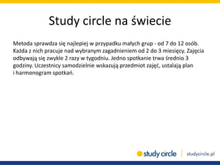 Study Circle - szwedzka metoda edukacji dorosłych | PPT