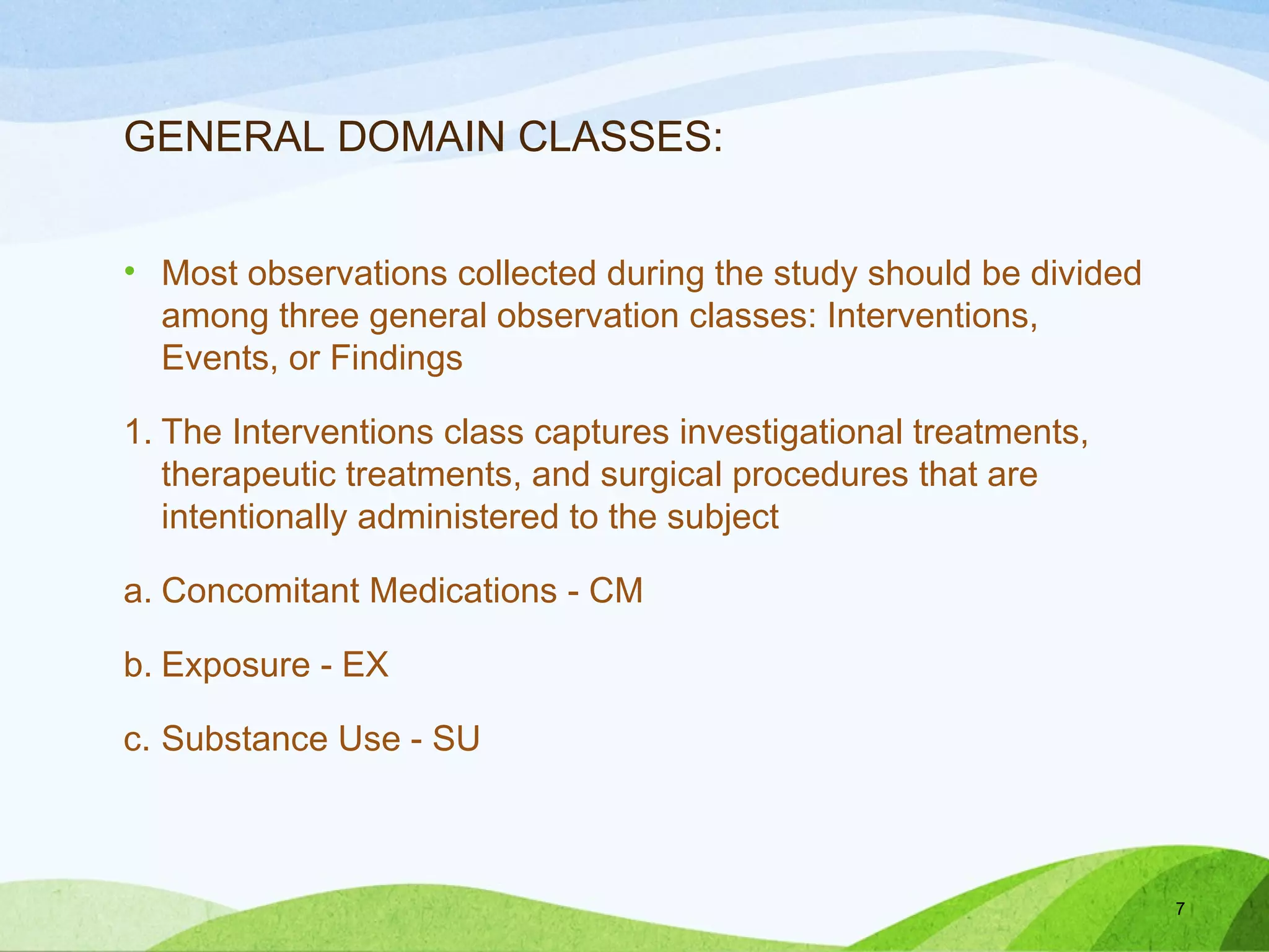 Study data tabulation model | PPT
