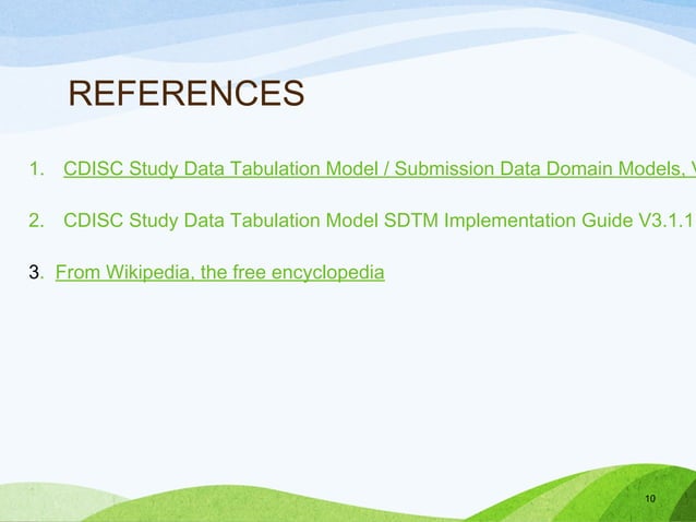 Study data tabulation model | PPT | Medical Tests | Medical Health