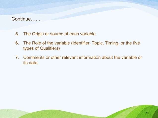 Study data tabulation model | PPT | Medical Tests | Medical Health
