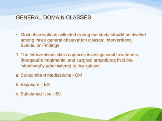 Study data tabulation model | PPT