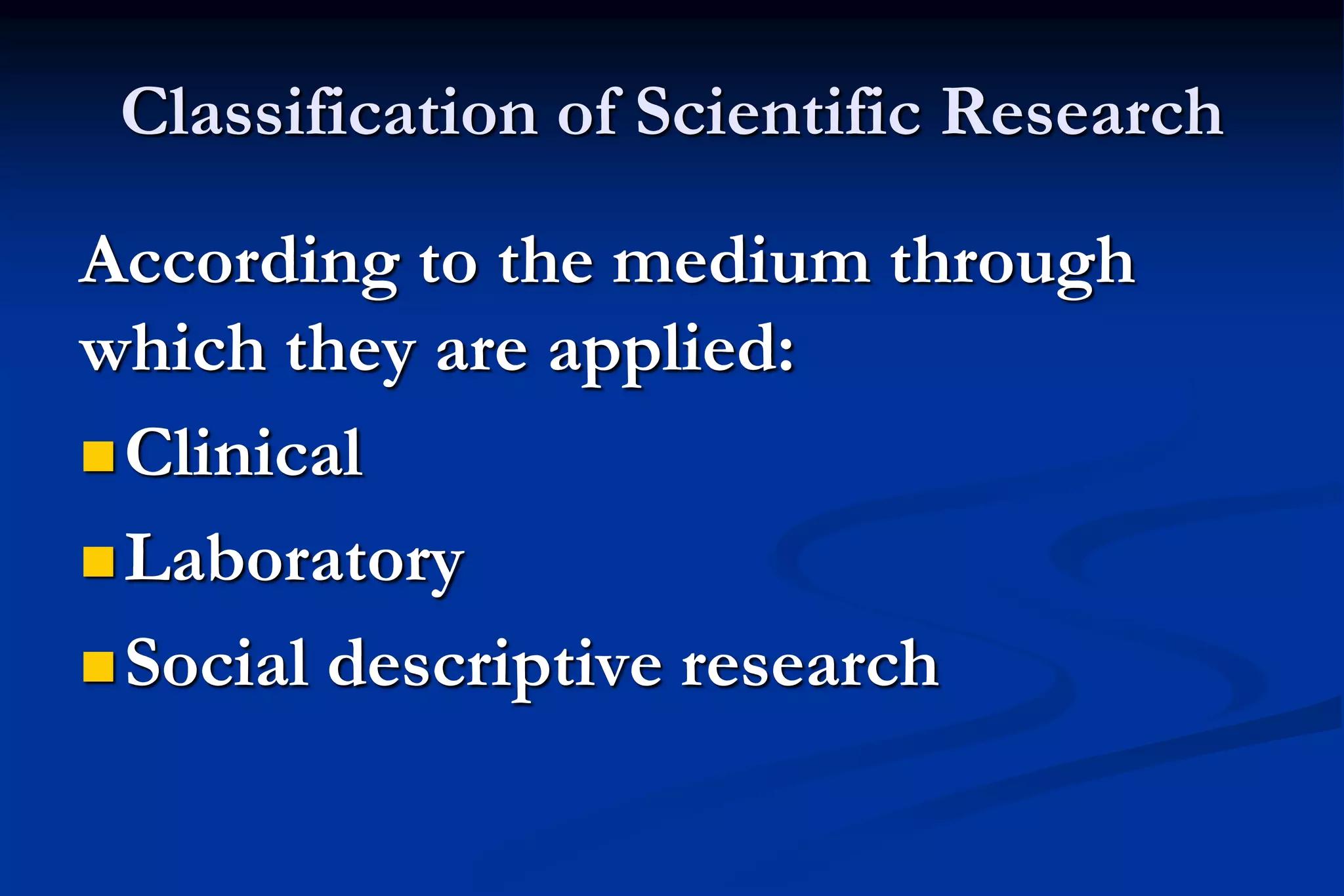 Scientific Research | PPT