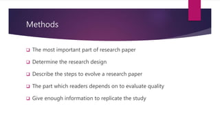 Study design & anatomy of scientific research | PPT