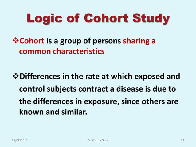 Study design in research | PPTX