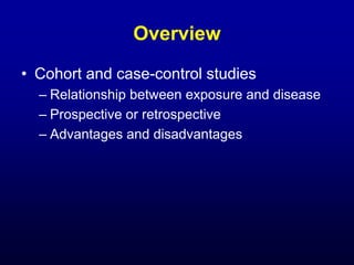 Study Design Lecture | PPT