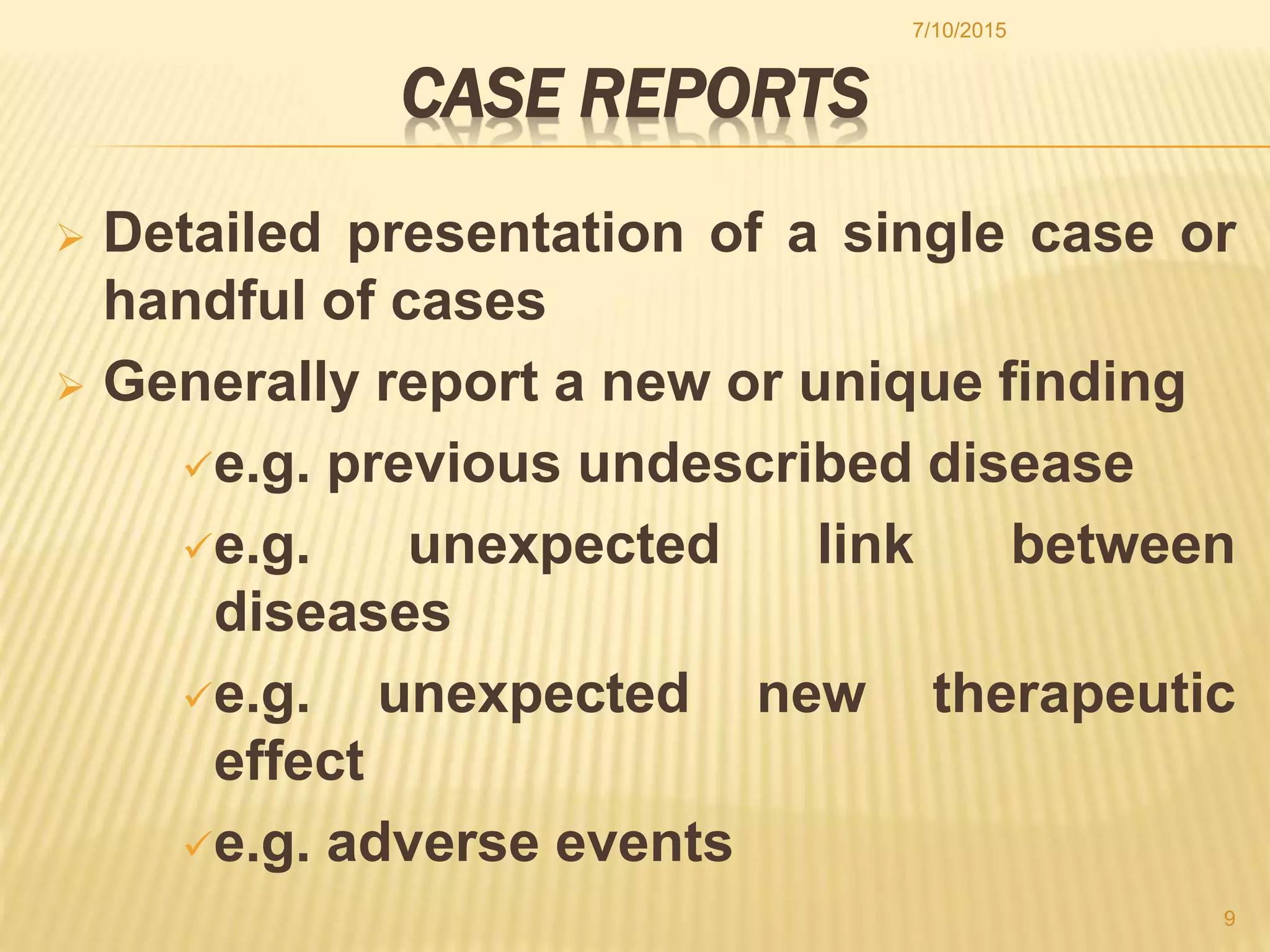 Study designs | PPTX