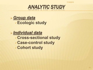 Study designs | PPTX