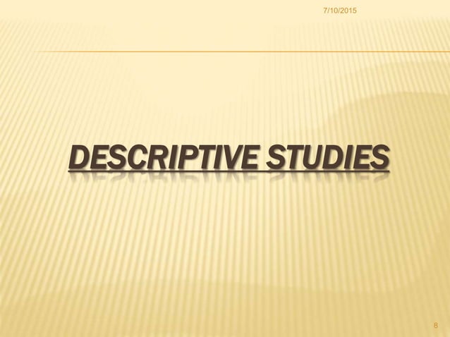 Study designs | PPTX