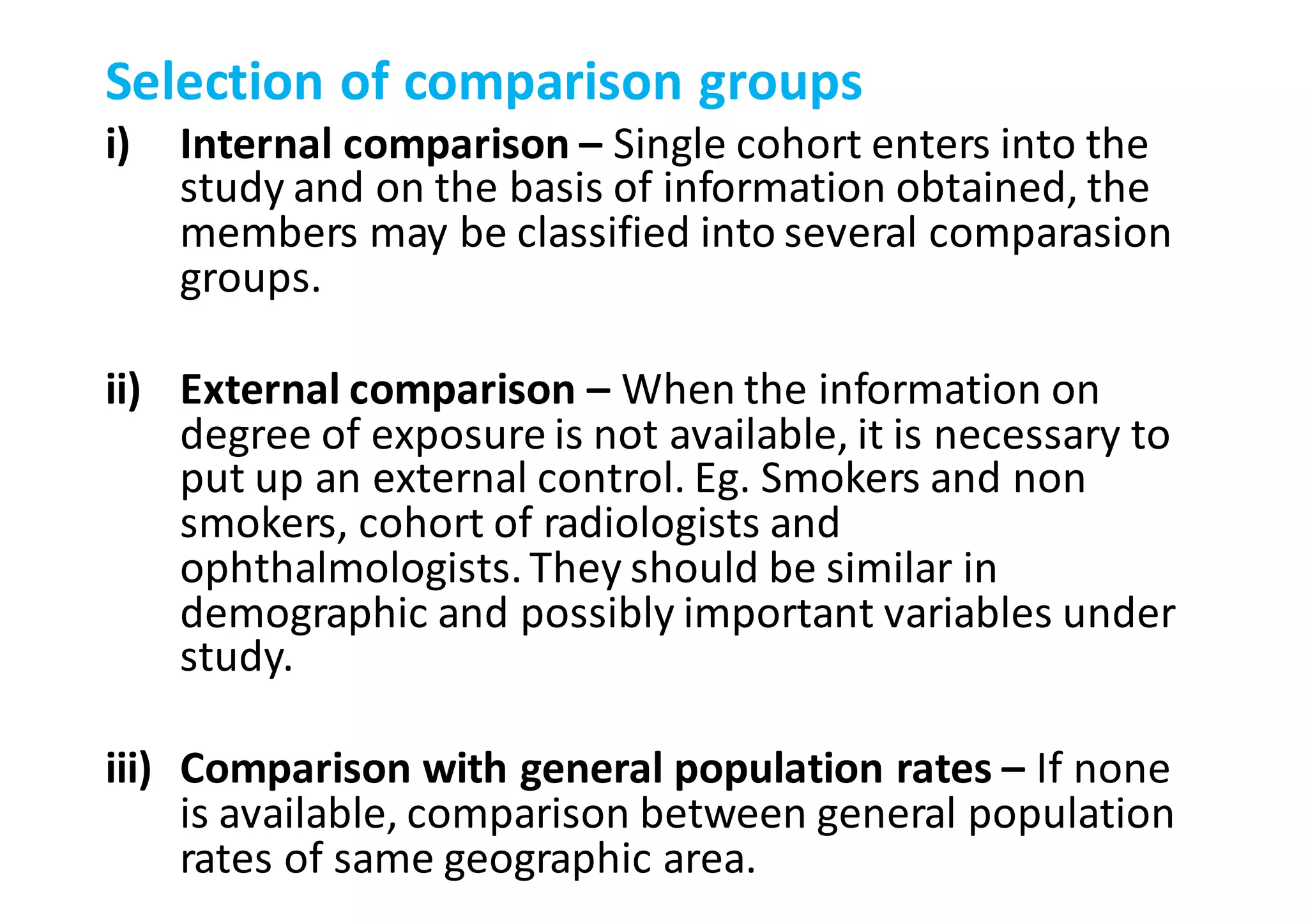 Study designs | PDF | Diseases and Conditions | Medical Health