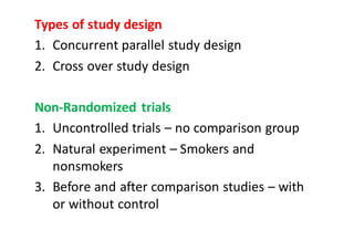 Study designs | PPT