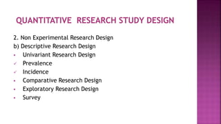 Study designs and their advantages and limitation | PPTX