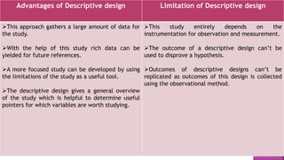 Study designs and their advantages and limitation | PPTX