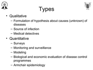 Study designs in epidemiology | PPT