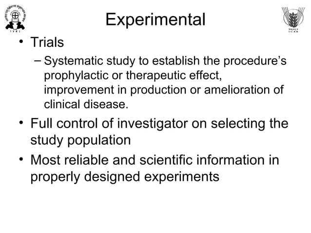 Study designs in epidemiology | PPT