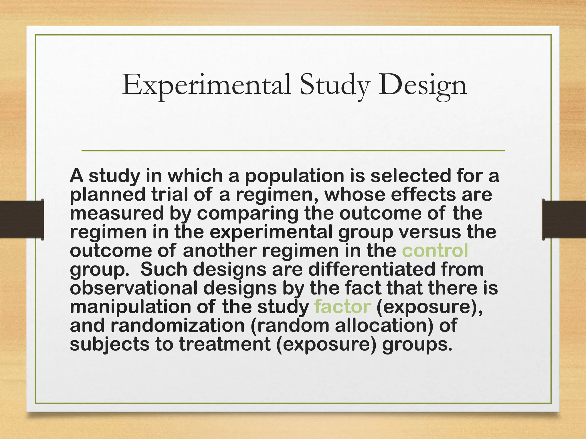 Study Designs in Epidemiology.jabuwbwjkwbjppt | PPT