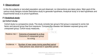 Study Designs in Clinical Trials - An Overview | PPTX | Pharmaceutical ...