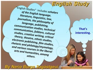English Study and History of the English Lanaguage | PPT