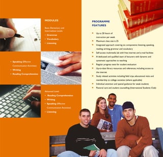 OLYMPIA COLLEGE/ENGLISH COURSE | PDF