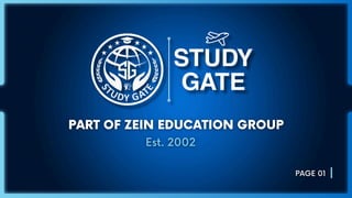 Study Gate Group company profile for studying abroad | PPT