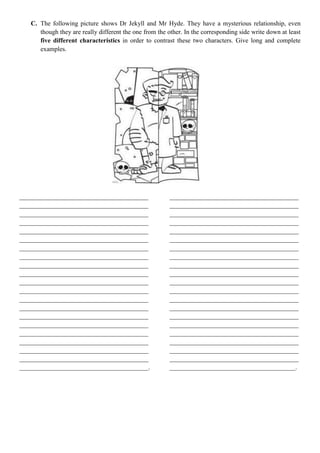 Study guide "Dr Jekyll and Mr Hyde" | DOCX