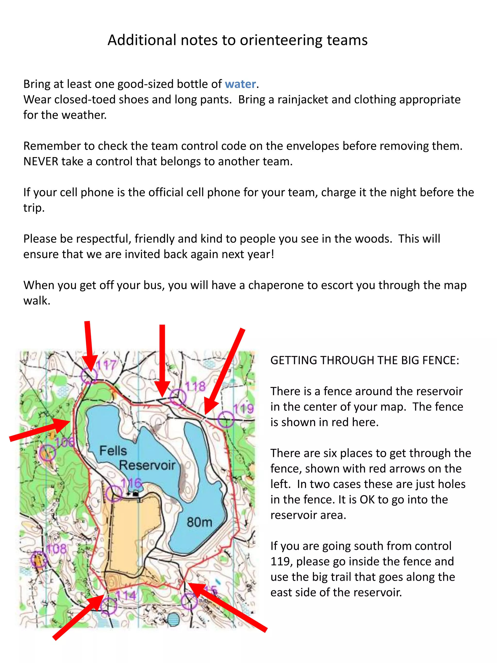 Orienteering study guide | PPTX