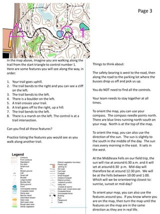 Orienteering study guide | PPTX | Geography | Science