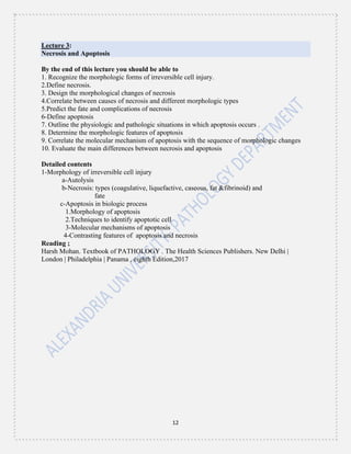 Study guide pathology -concepts of health and disease block | PDF