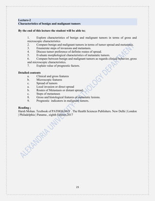 Study guide pathology -concepts of health and disease block | PDF