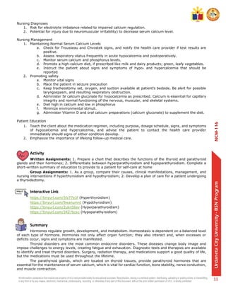 Study Guide 4 Assessment and Management of Patients with Endocrine ...