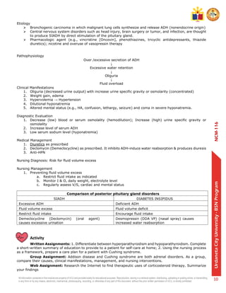 Study Guide 5 Assessment and Management of Patients with Endocrine ...