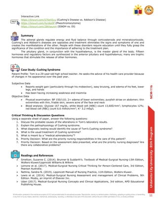 Study Guide 5 Assessment and Management of Patients with Endocrine ...