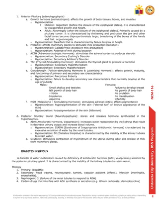 Study Guide 5 Assessment and Management of Patients with Endocrine ...