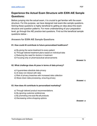 Study Guide and Practice Questions to Excel in the AIE Exam.pdf