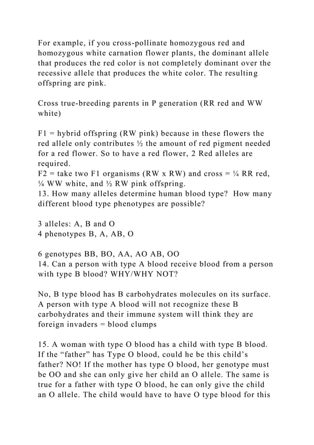 Study Guide Chapter 15 -Chromosomal Basis of Inheritance-Answers.docx