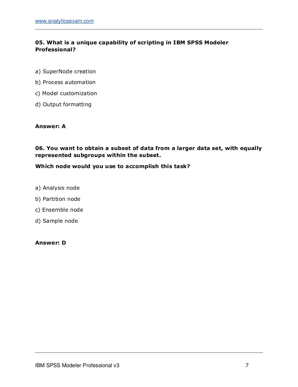 Study Guide For IBM SPSS Modeler Professional C2090 930 Certification study-guide-for-ibm-spss-modeler-professional-c2090-930-certification