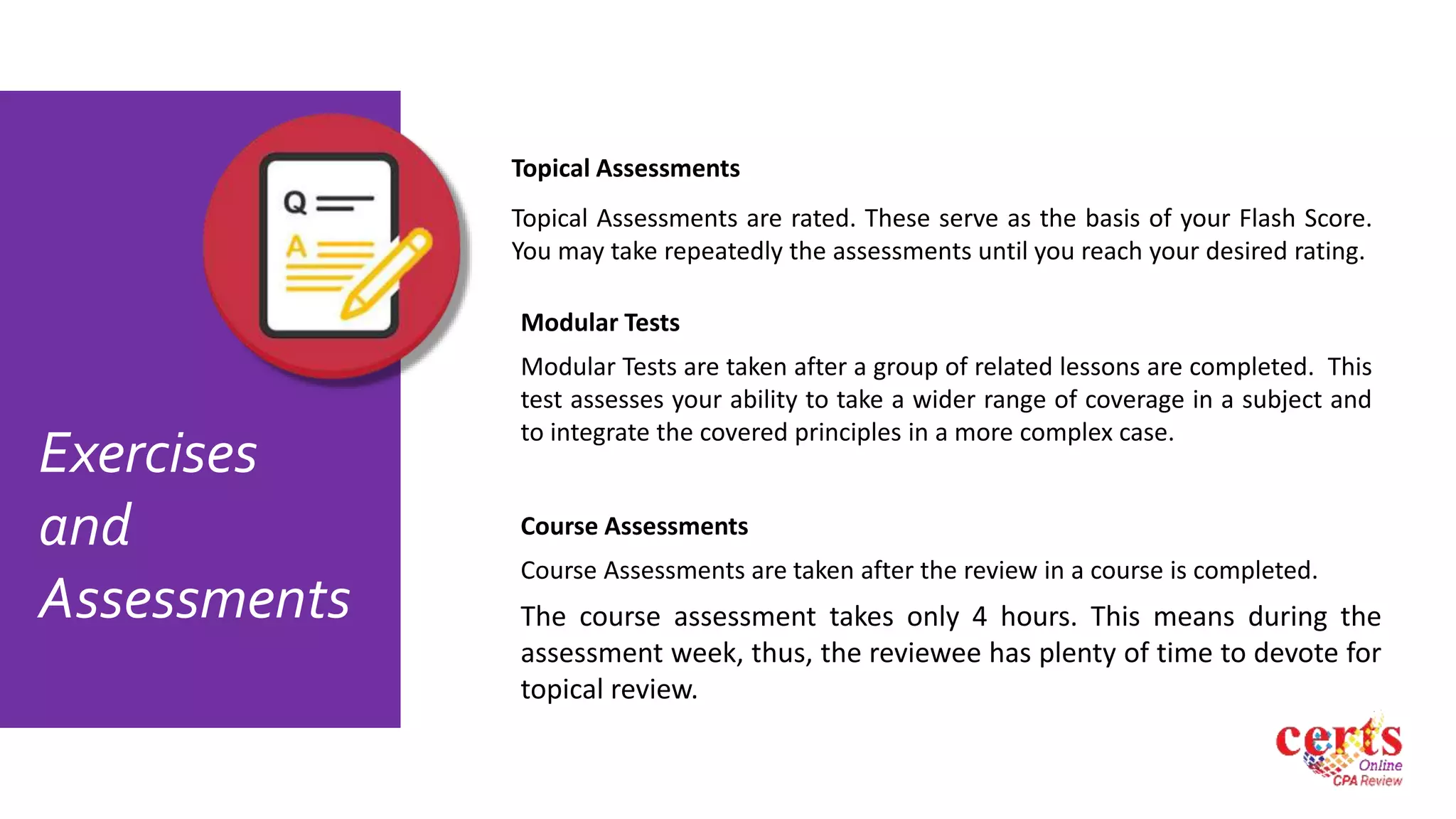 Study guide for online cpale review - October 2020 batch | PPTX