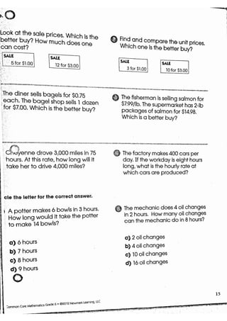 Study guide homework rates | PDF
