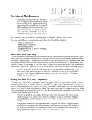 Study guide of alien encounters | PDF | Sleep Disorders | Diseases and ...