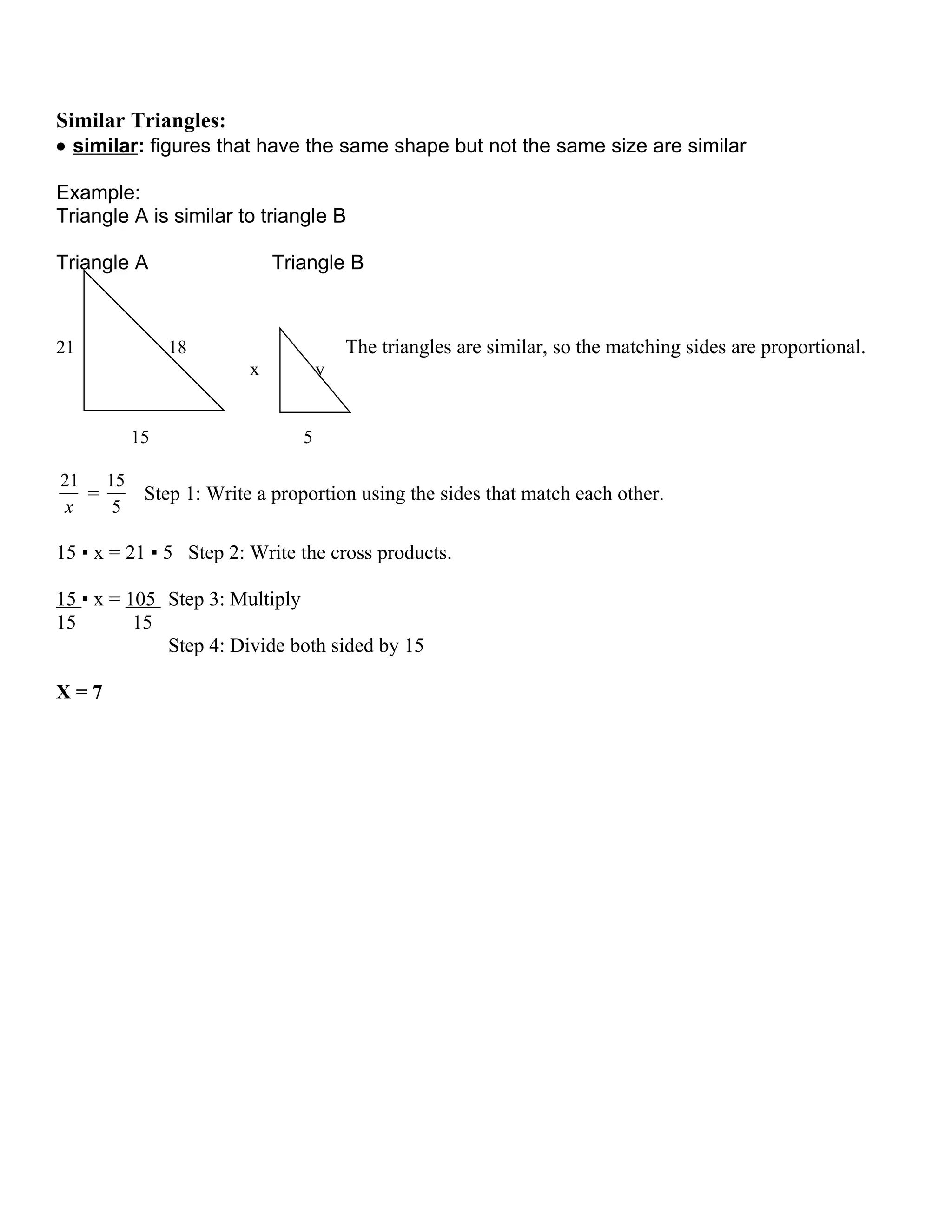 Study Guide Ratio Proportions | DOC