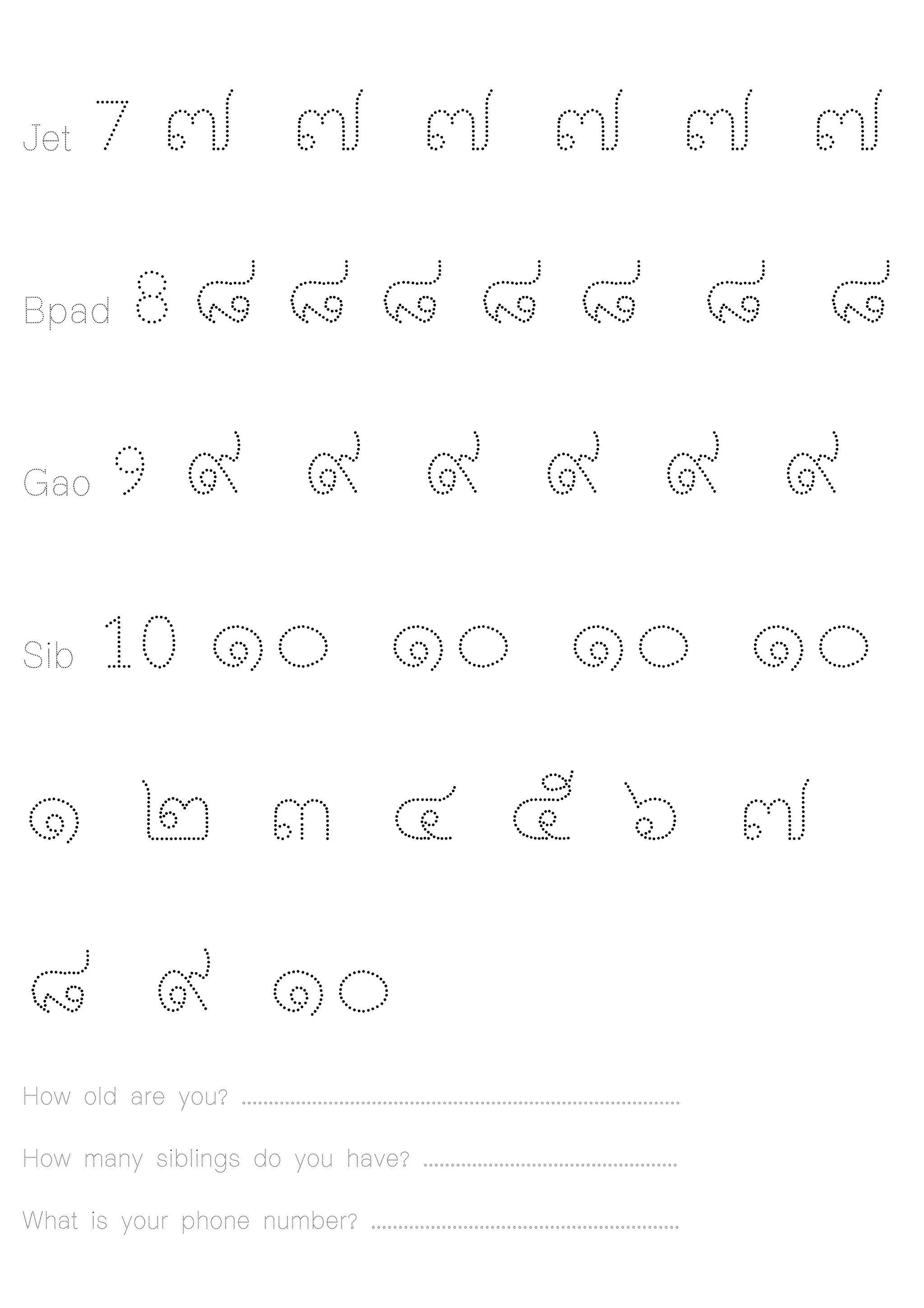 Study guide thai numbers 2 | PDF