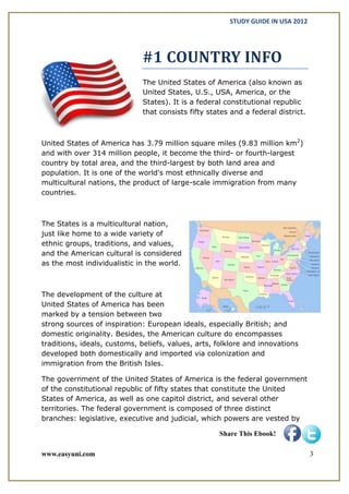 Panduan Kuliah di USA | PDF | North America Travel | Travel Locations