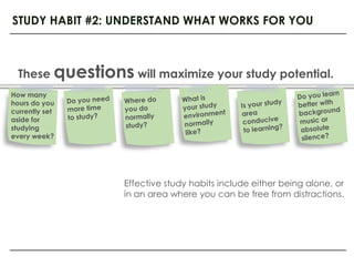 Study habits | PPTX