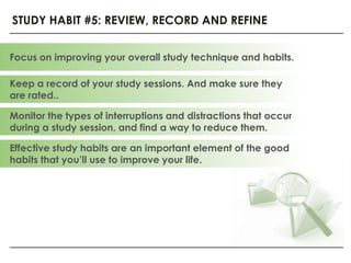 Study habits | PPTX