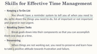 Study Habits and Time Management for College students.pptx