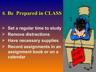 Study Habits For Children | PPT