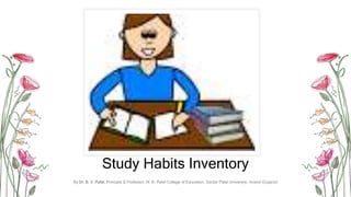 Study habits inventory | PPTX