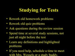 Study Hints Intro | PPT