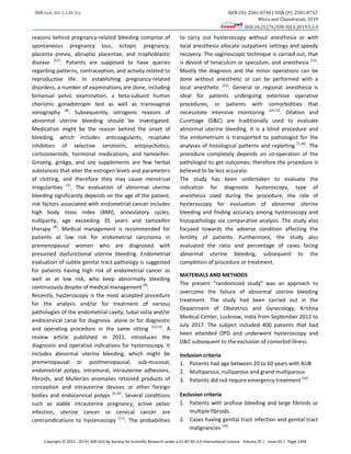 Study_Hysteroscopy_Primary_Diagnostic_Patients_Abnormal_Uterine ...