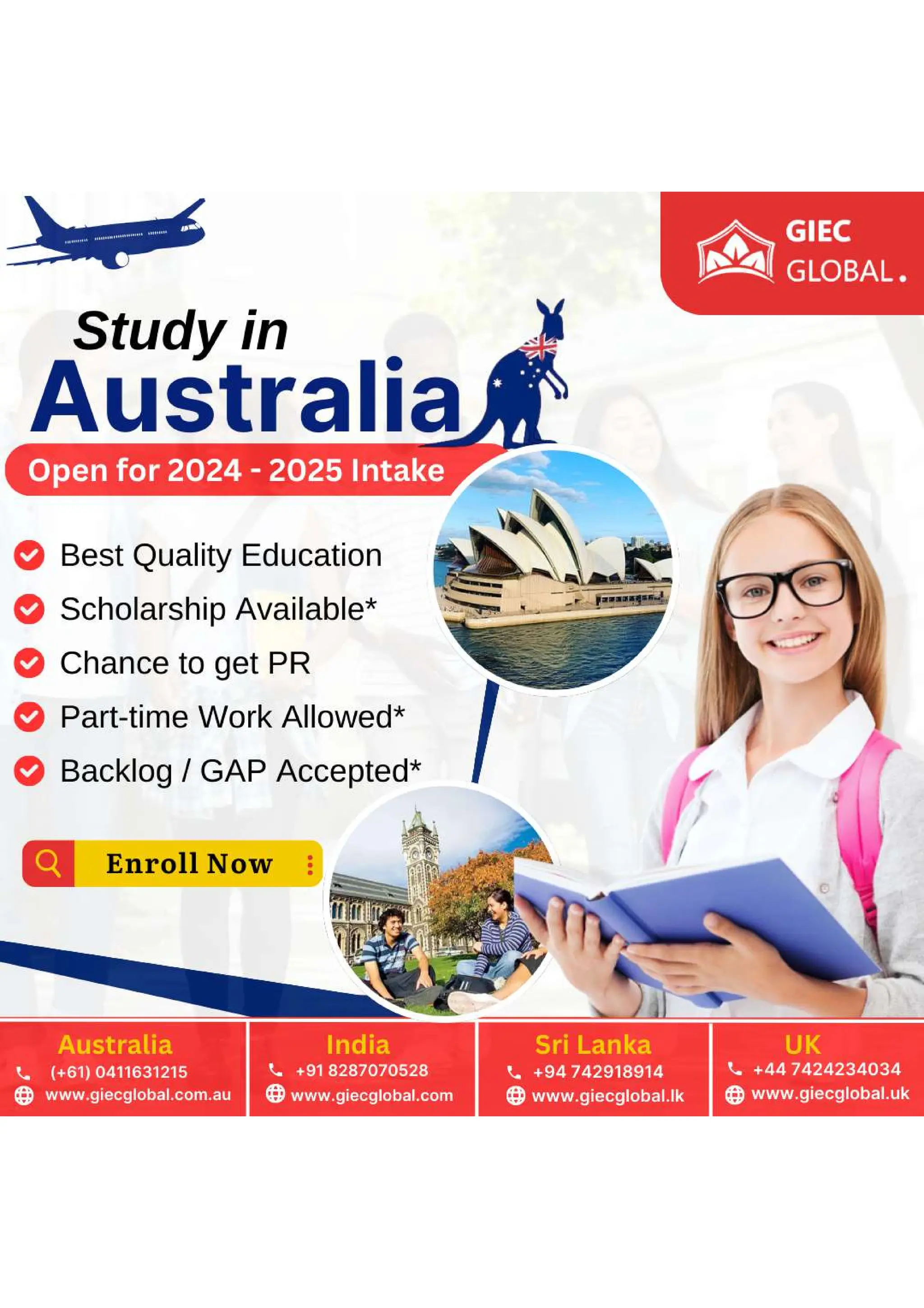 GIEC Global India is your pathway to studying in Abroad! | PDF
