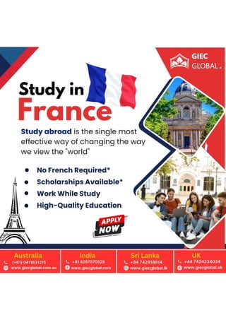 GIEC Global India is your pathway to studying in Abroad! | PDF